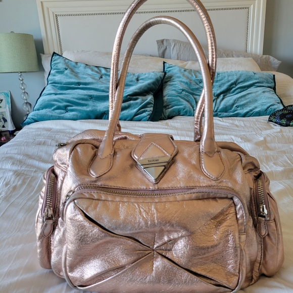 Botkier | Bags | Genuine Botkier Large Ziggy Satchel In Rose Gold ...